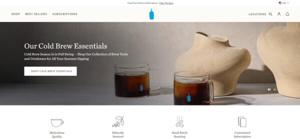 10 Best Coffee Website Examples: Cafe Web Design 2025